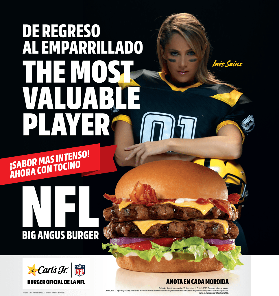 Regresa la NFL Big Angus Burger de Carl’s Jr. - Fandom Película