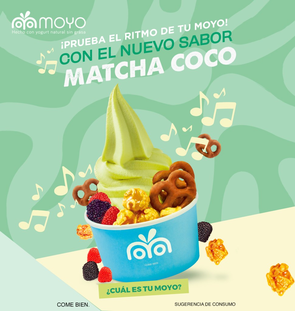 matcha-coco y nuevos toppings en Moyo - Fandom Película